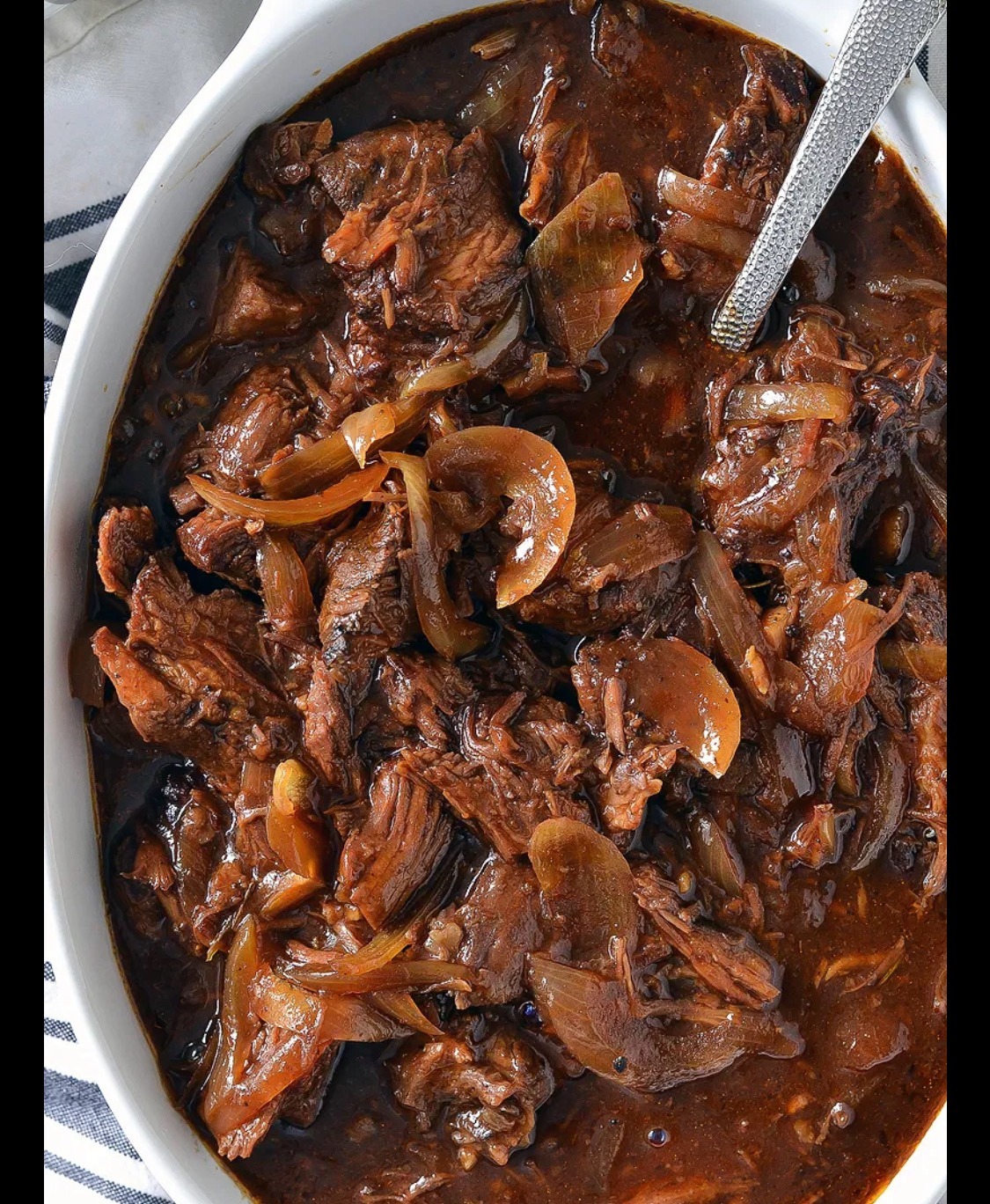 Shredded Beef with Onions – Whitt's Place